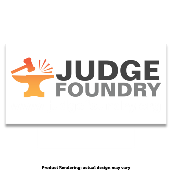 Judge Foundry Sticker Judge Foundry